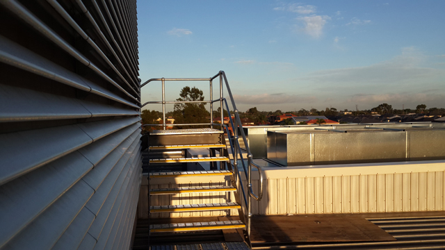 Safe Roof Access - Steel Supplies Adelaide Steel Fabrication :: CSM ...