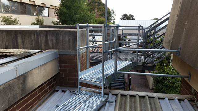 Safe Roof Access - Steel Supplies Adelaide Steel Fabrication :: CSM ...
