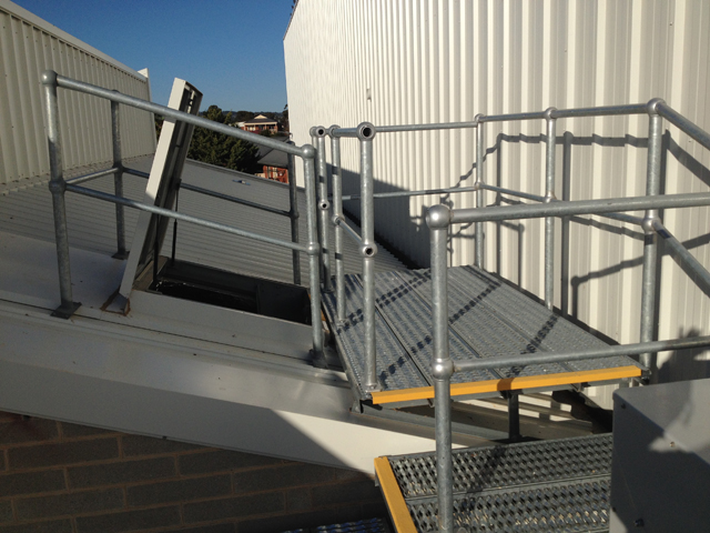 Safe Roof Access - Steel Supplies Adelaide Steel Fabrication :: CSM ...